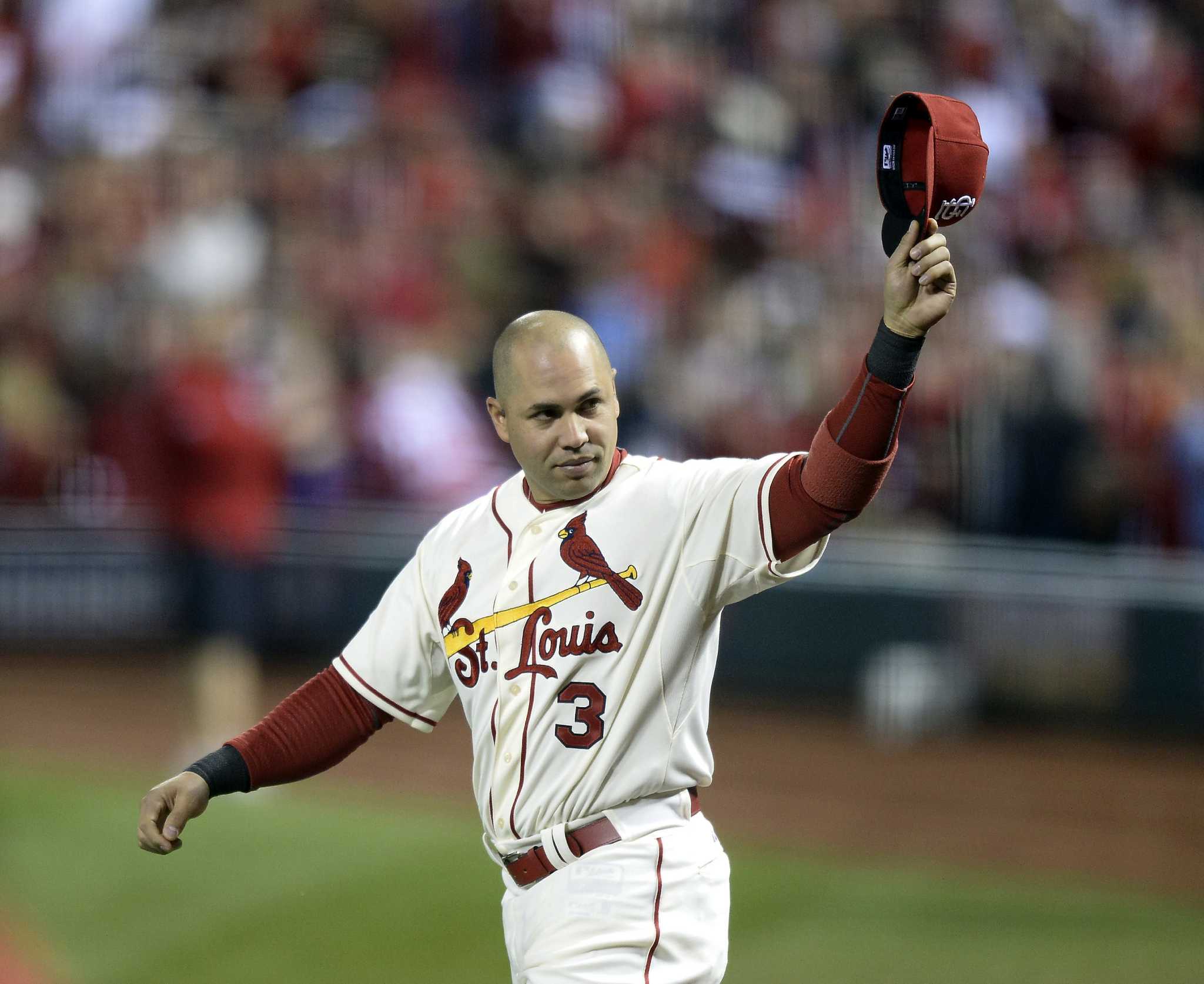 Cards' Beltran receives Clemente Award
