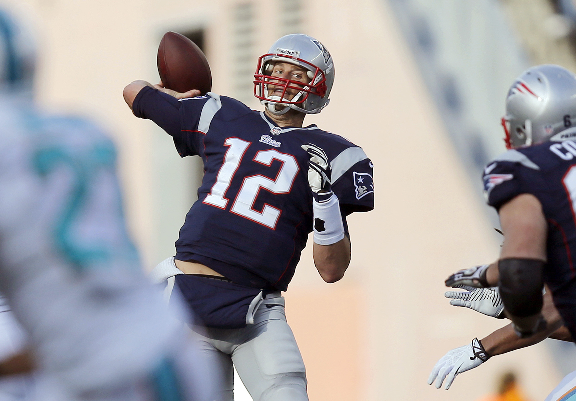 Second half carries Pats over Dolphins