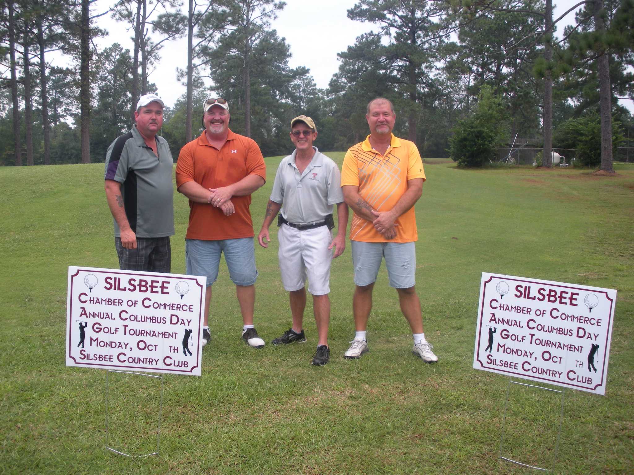 Silsbee Chamber's golf tournament winners