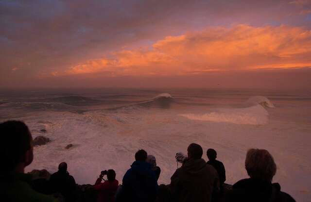 Watch: Surfer rides huge wave into the record books