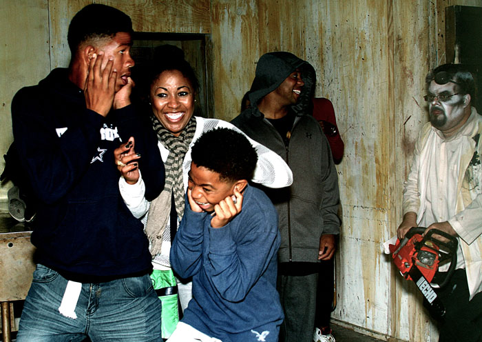 Haunted house cameras catch S.A.'s faces of fear