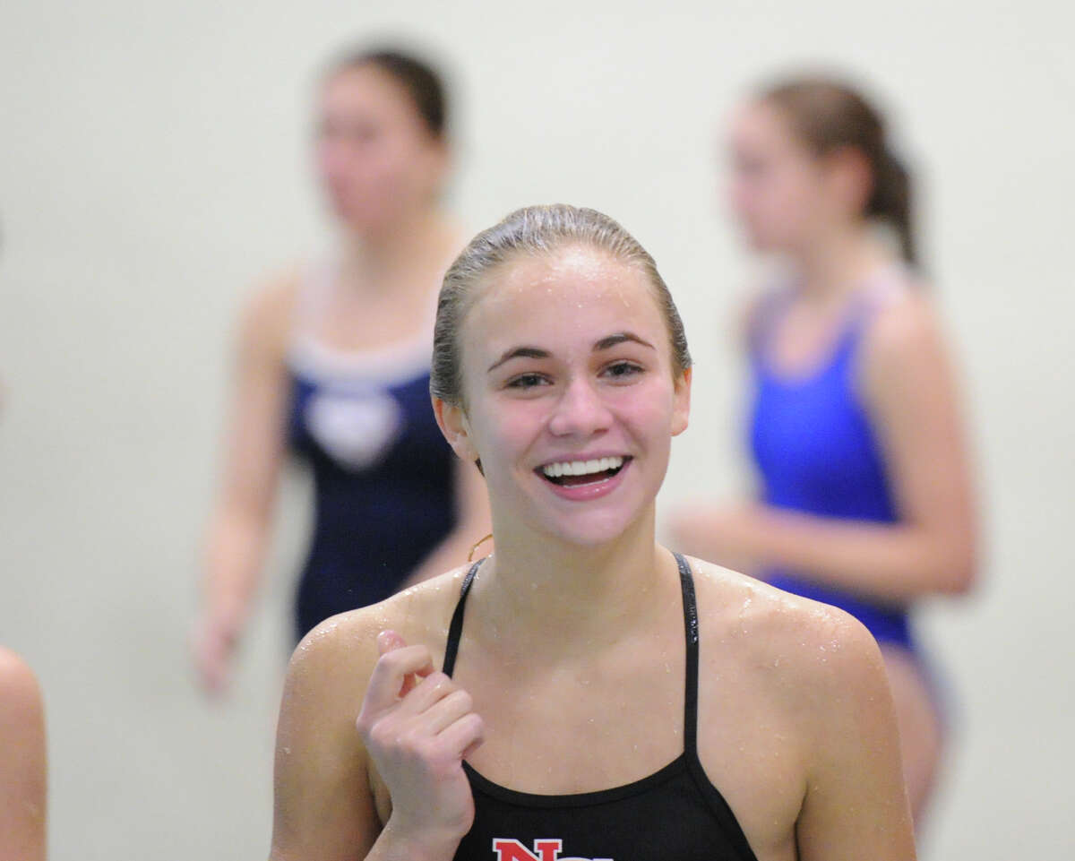 Westhill's Rachel Burston repeats as FCIAC diving champ