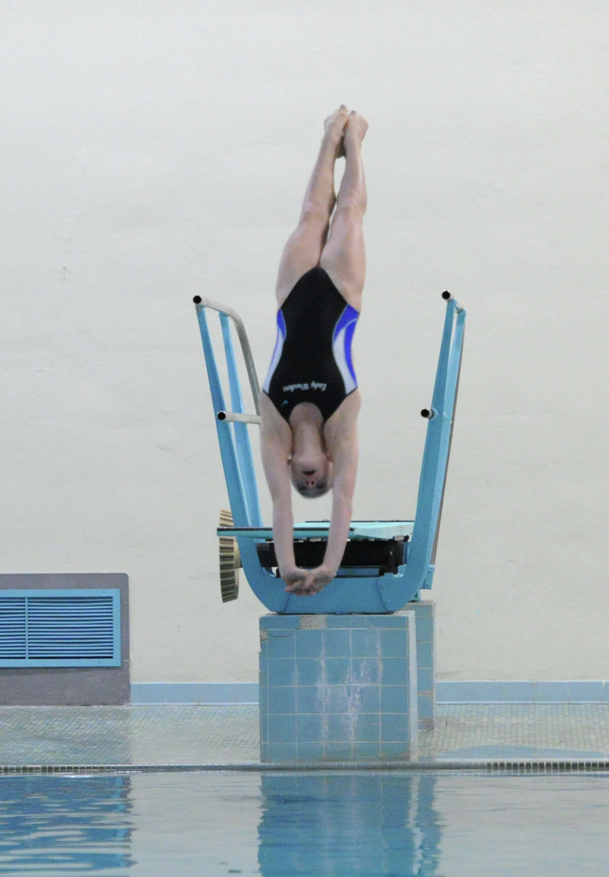 Westhill's Rachel Burston repeats as FCIAC diving champ