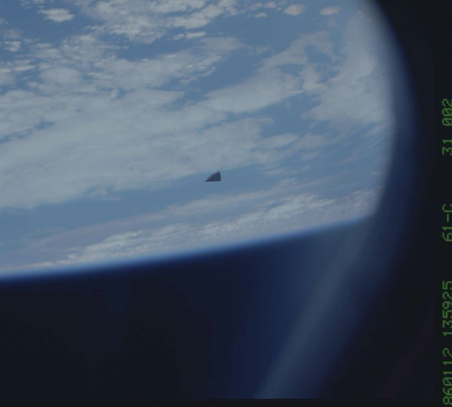 (Updated with odd NASA response) Solved: Strange triangular object in ...