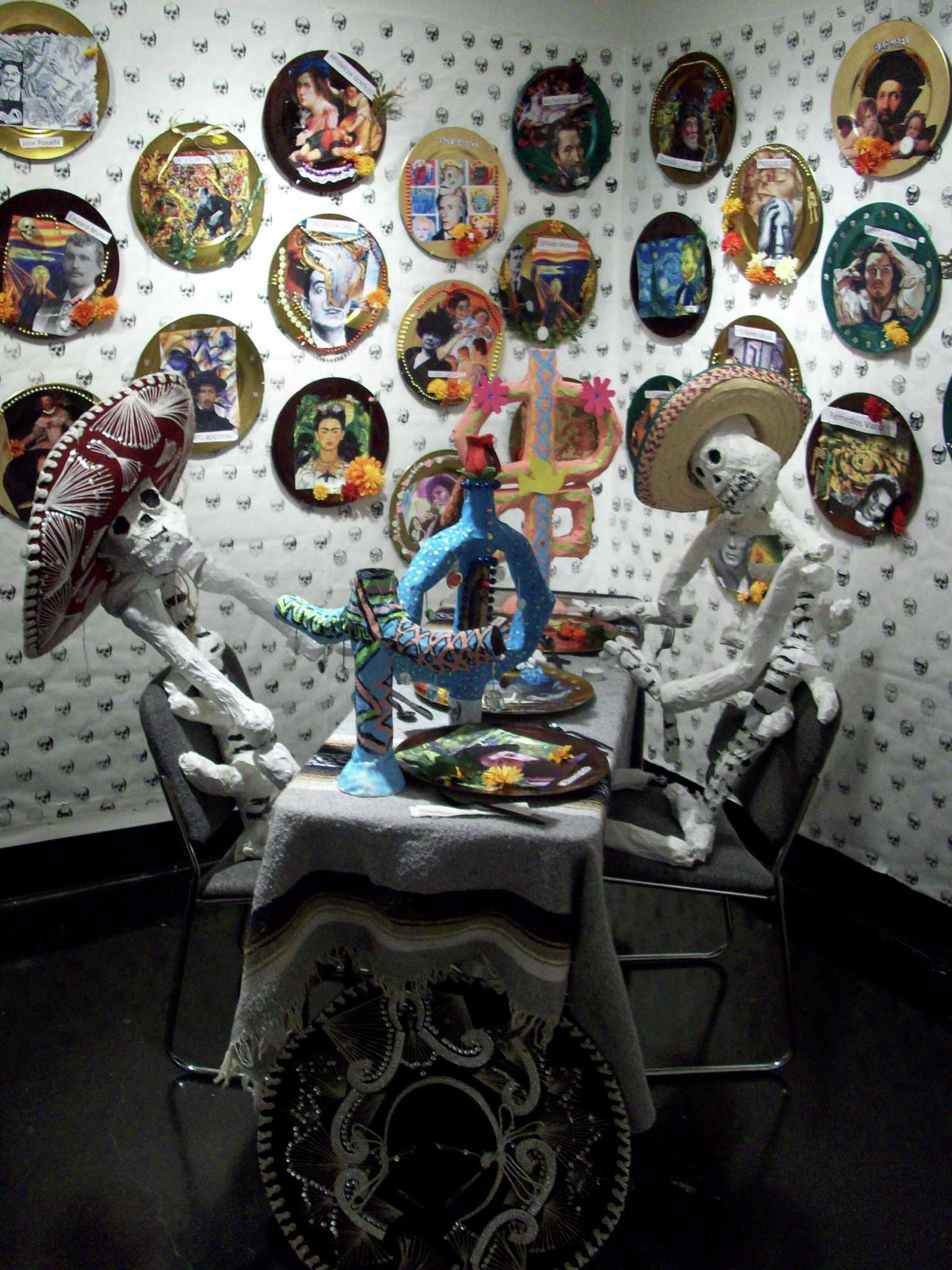 Students embrace Day of the Dead art projects