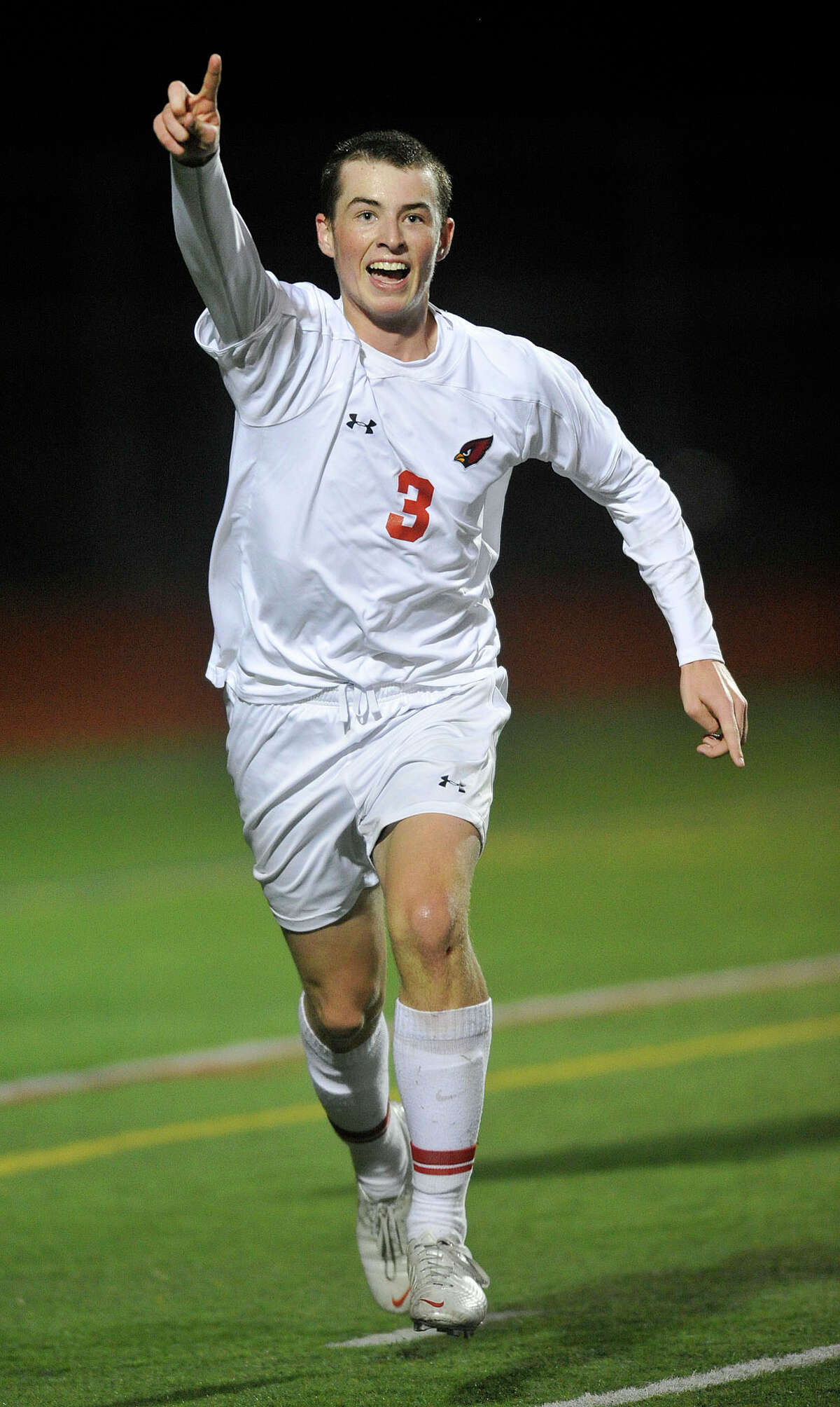Unbeaten Greenwich tops Ridgefield to claim FCIAC boys soccer crown