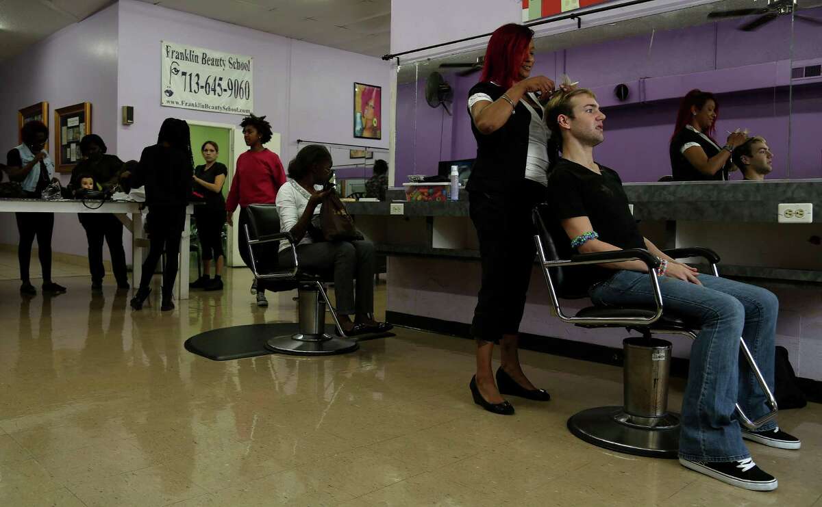 Beauty school showing off its style