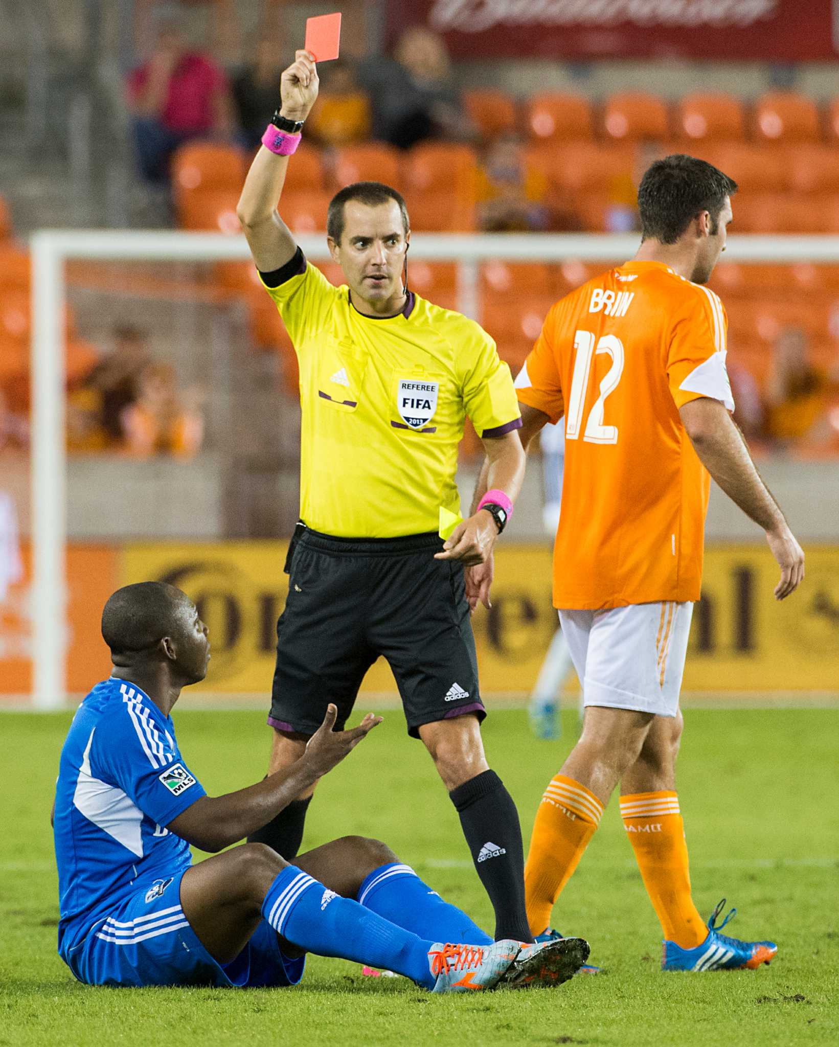 Referee lockout means replacements will officiate Dynamo opener