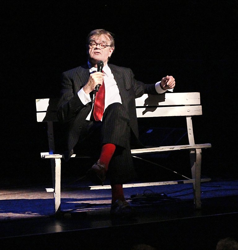 Keillor's poems have to go into unorthodox areas