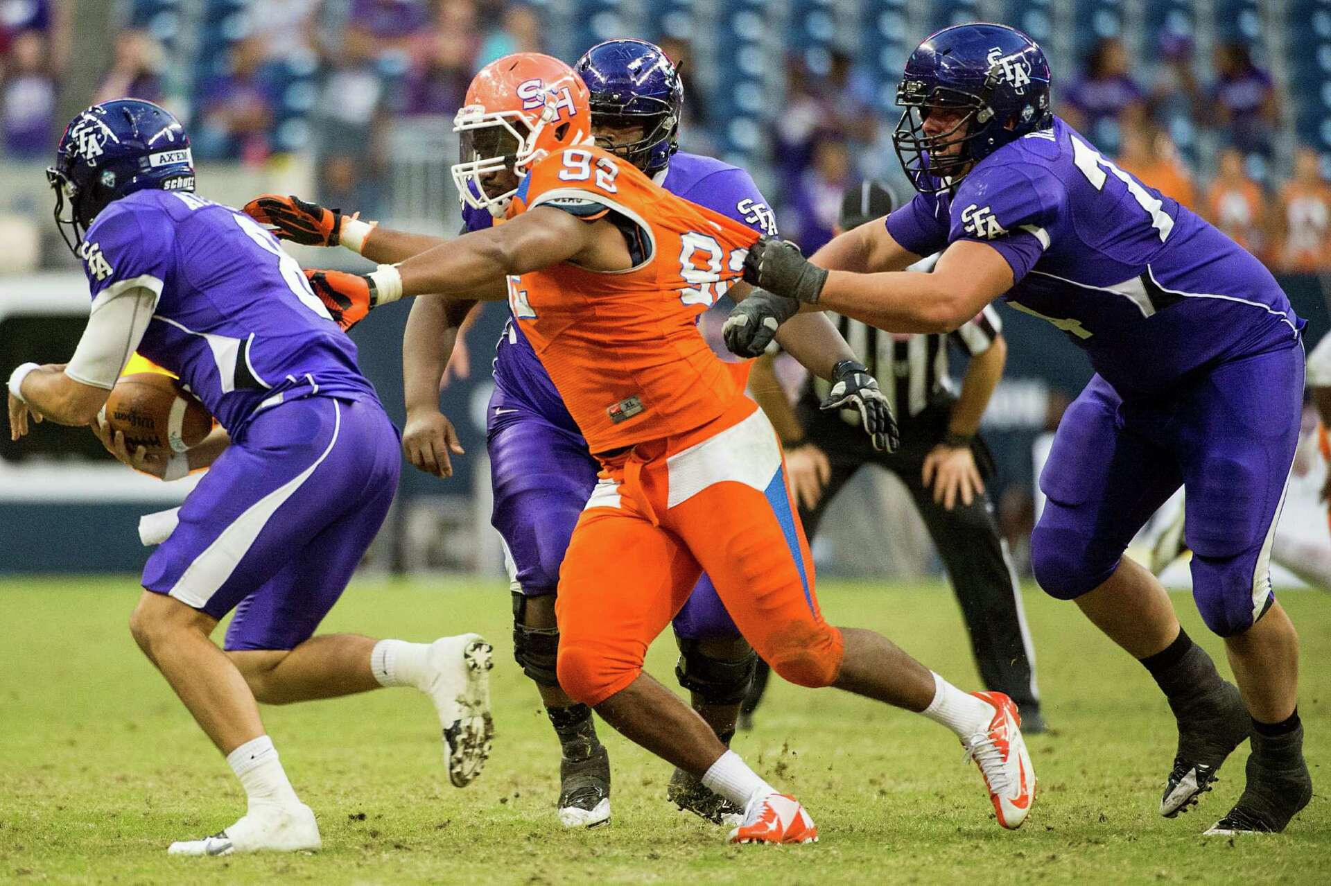 Sam Houston State outlasts SFA in shootout to win 56-49