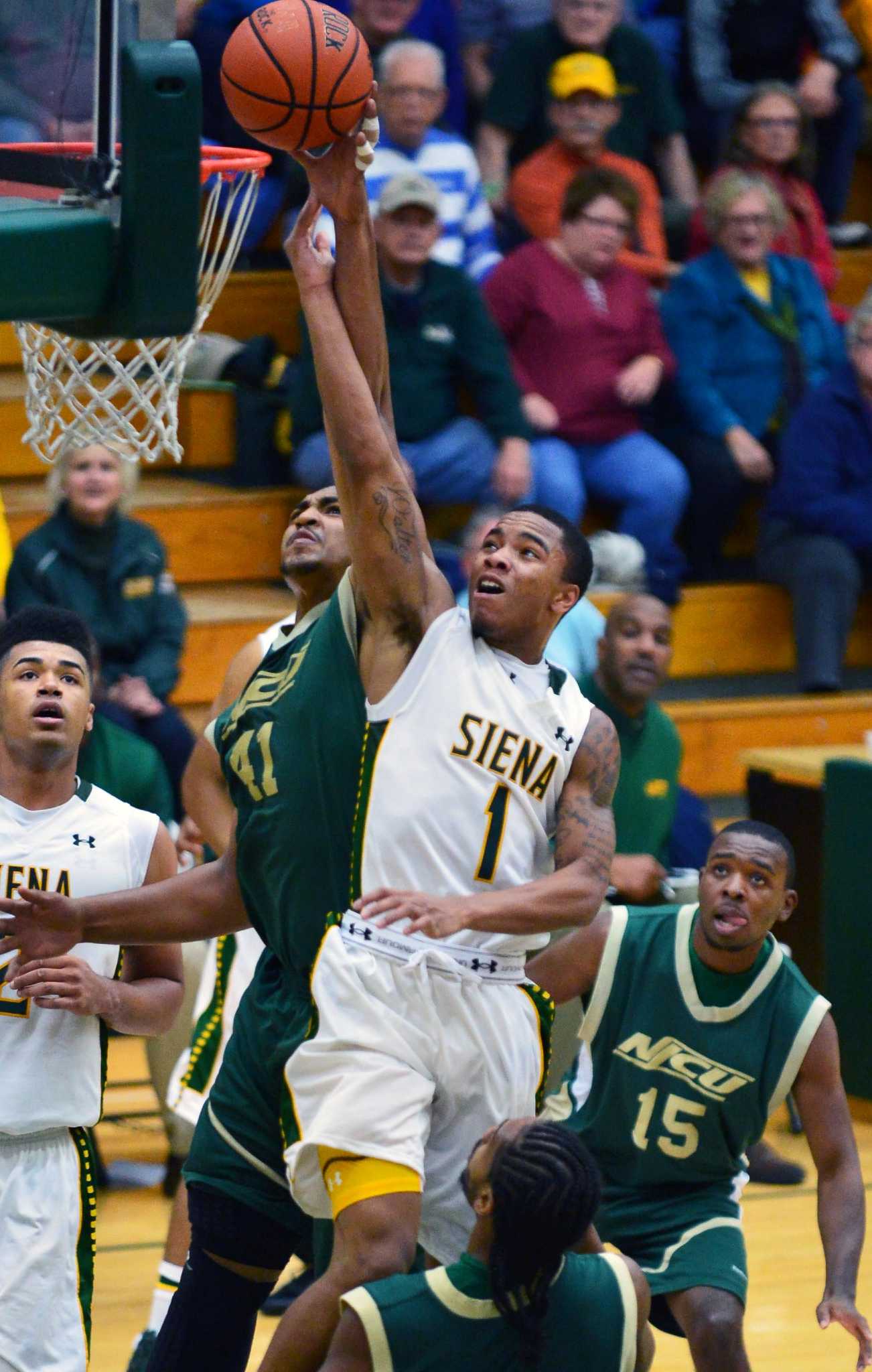 Siena exhibits some offense