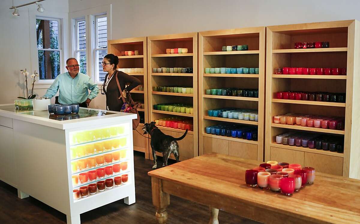 Glassybaby's Lee Rhodes lights the way in S.F.