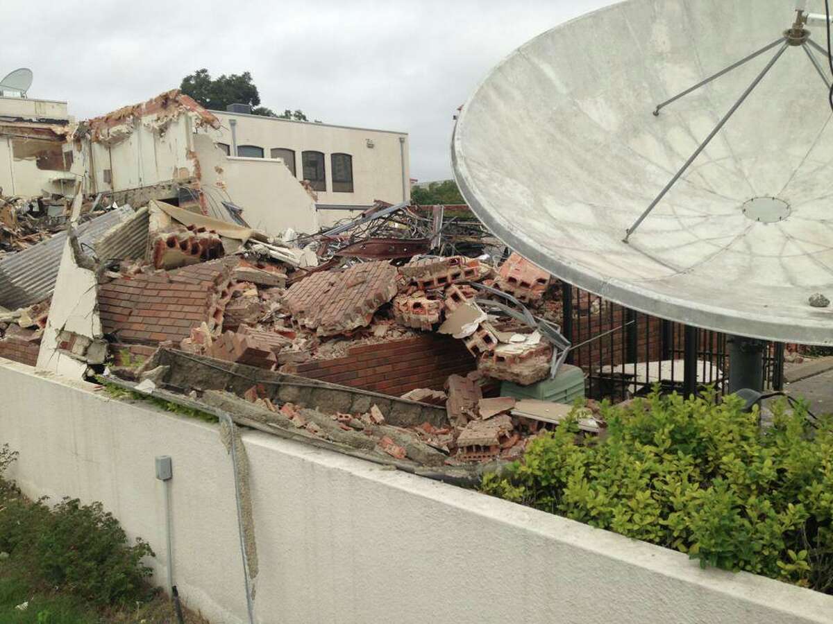 Demolition halted at old Univision studios