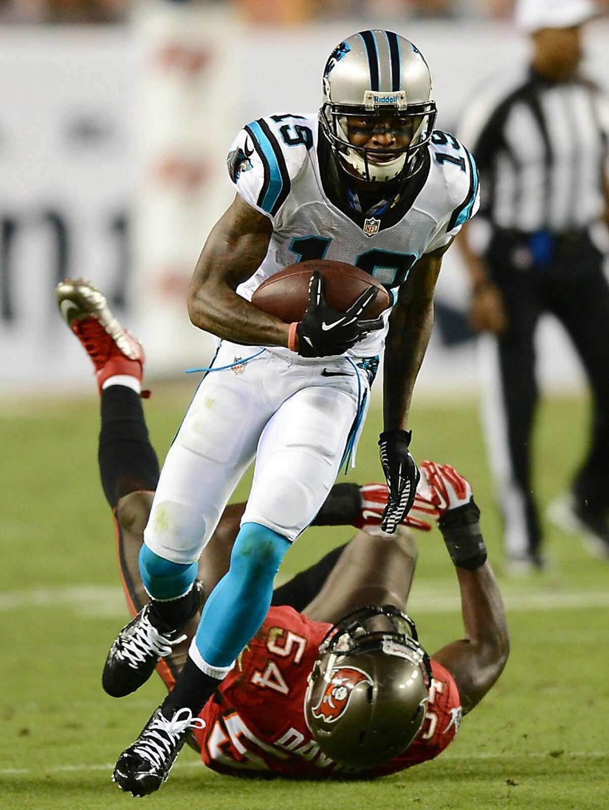 Panthers putting Ted Ginn to good use