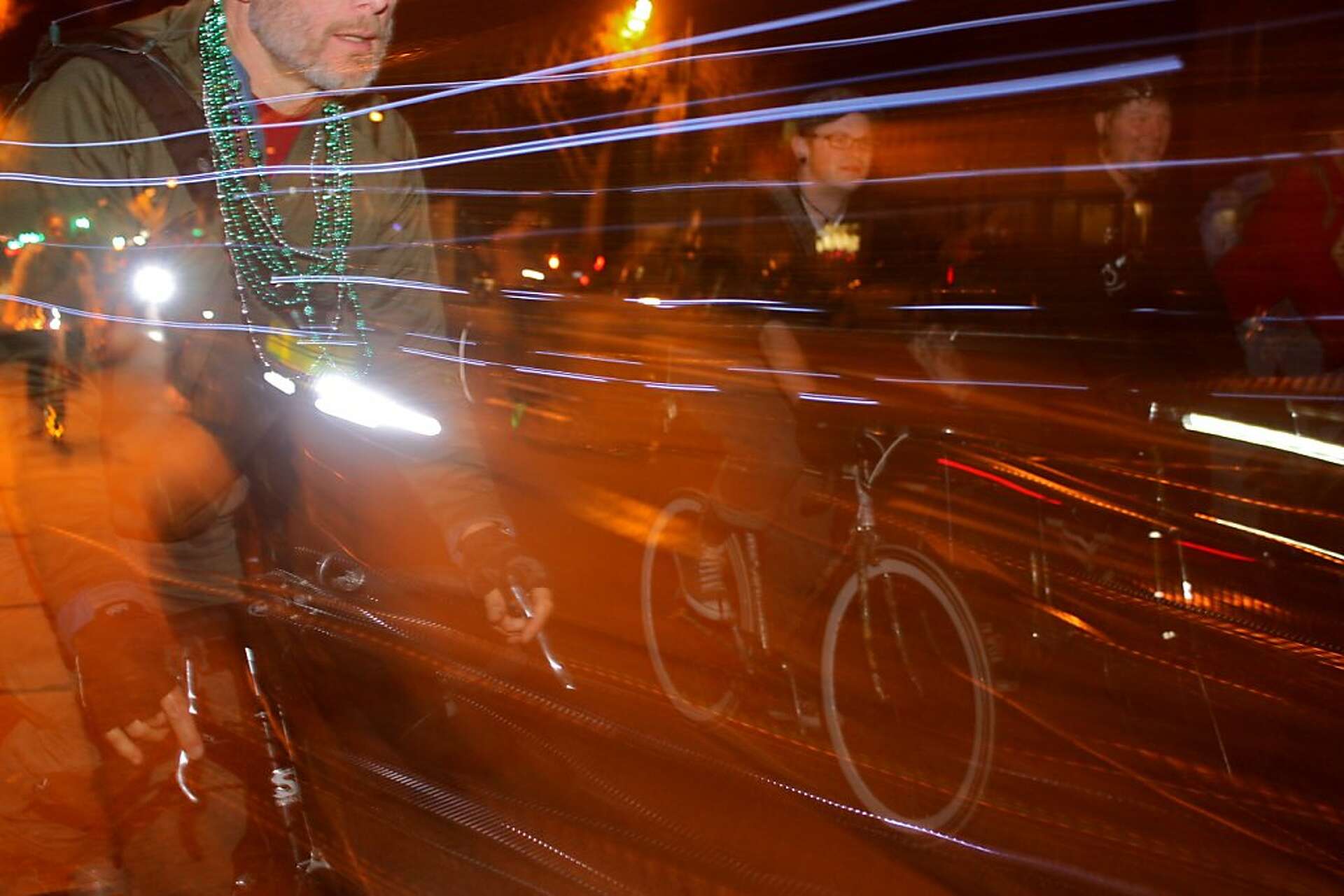 Visibility key to bike safety at night
