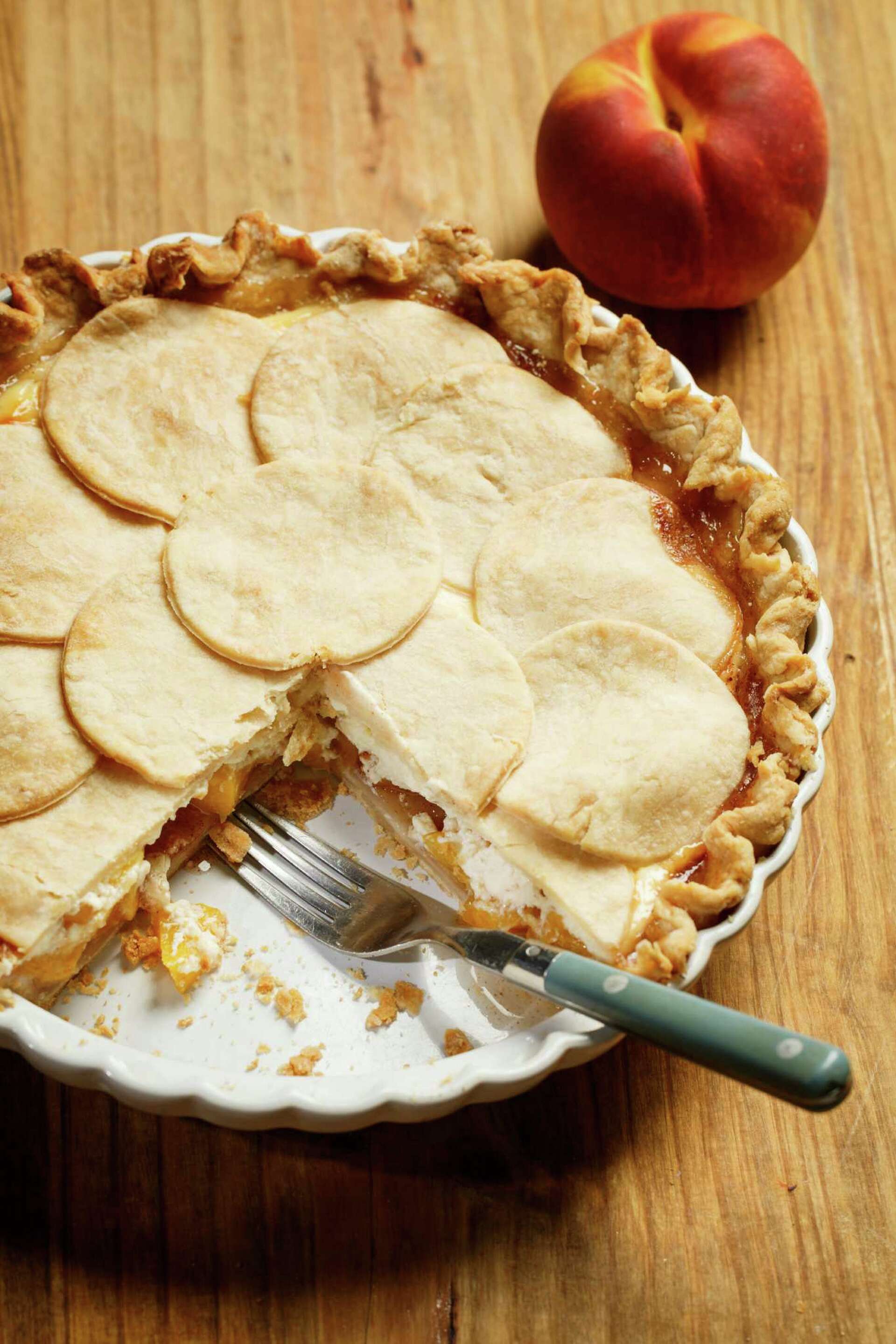 Recipe: Peacheesy Pie