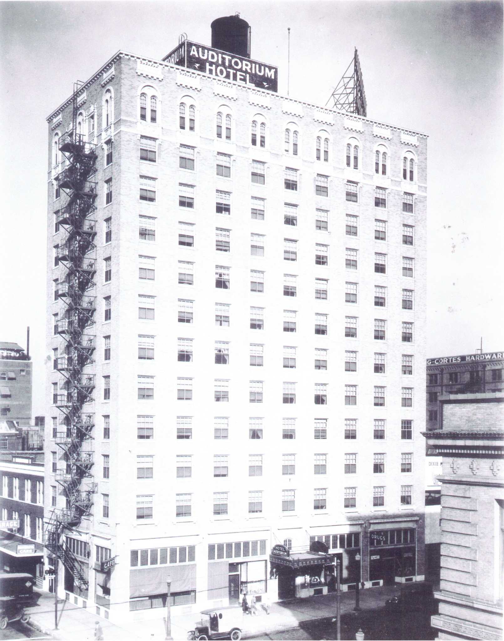 Take a spin through the Lancaster Hotel's colorful history