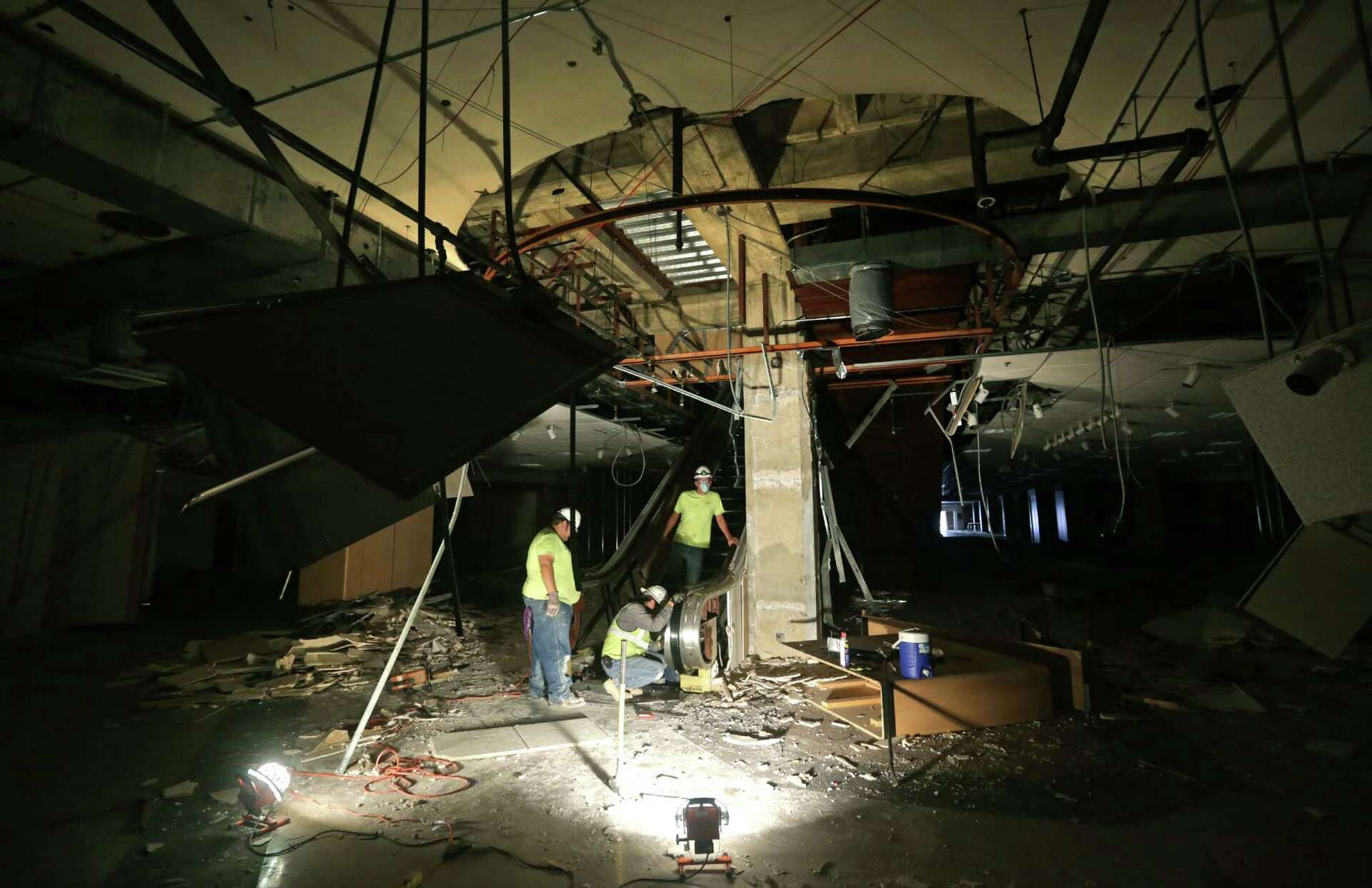 Interior renovations at old Joske's site begin