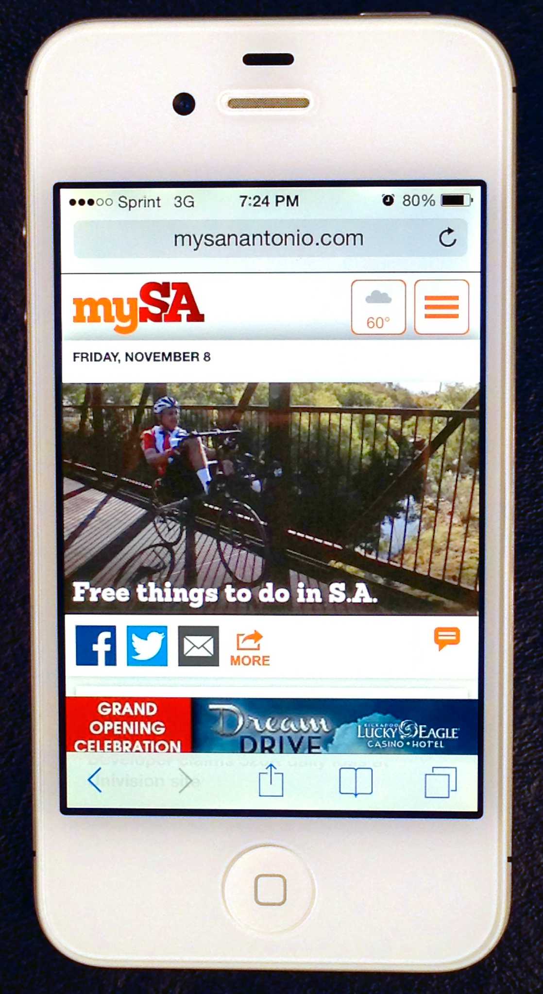 mySA.com launches new mobile site