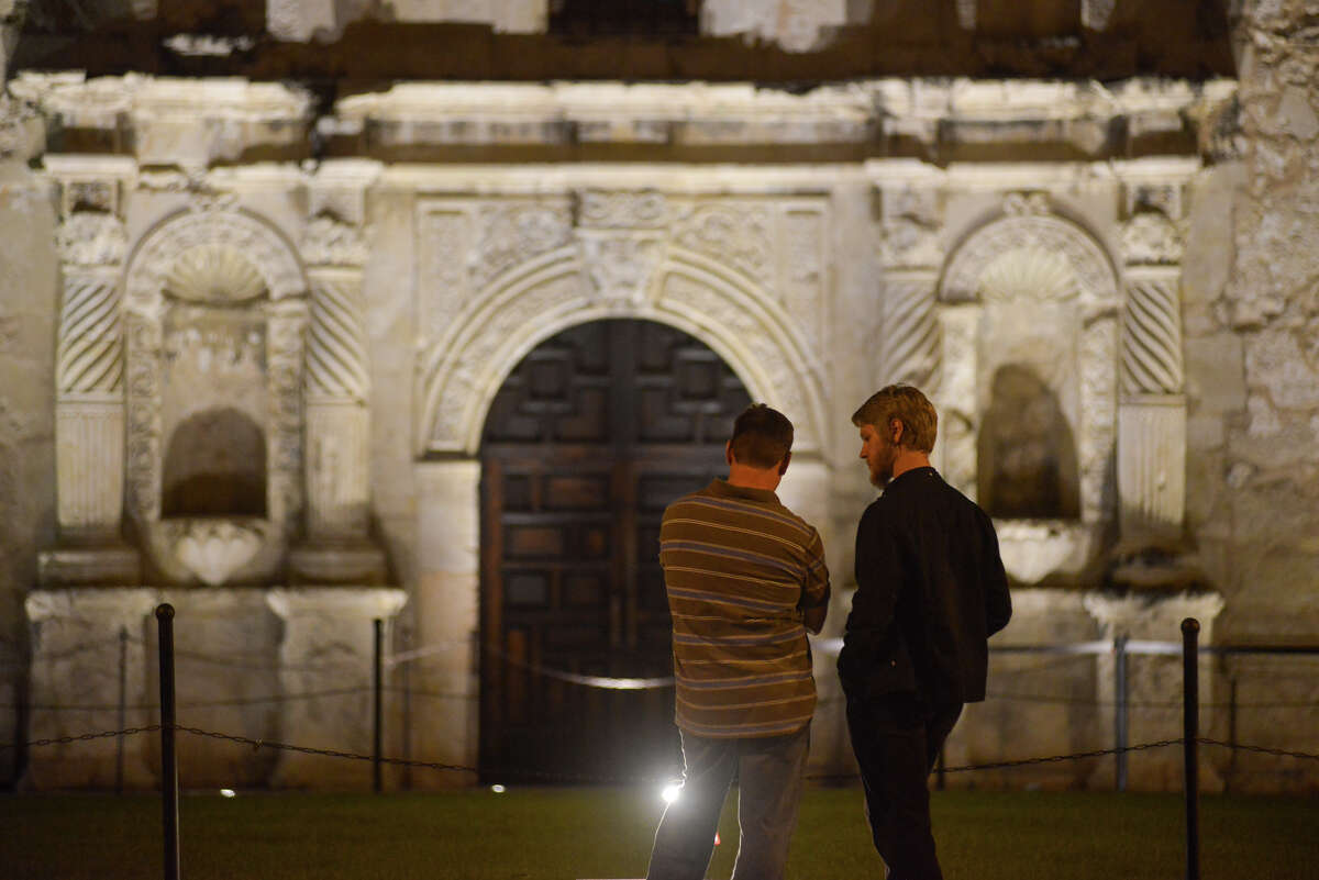 Alamo radiating with new LED lights