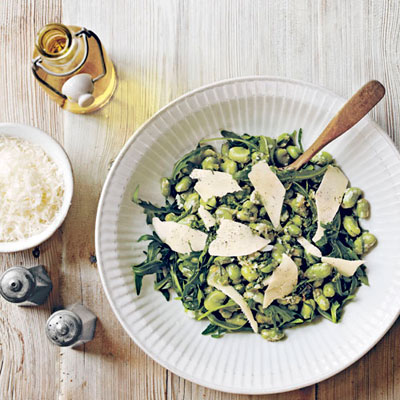 Recipe: Fava Bean Salad with Pecorino
