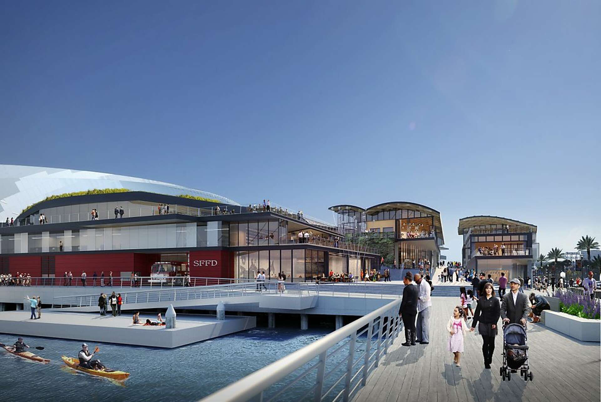 Warriors' S.F. arena plan shrinks again