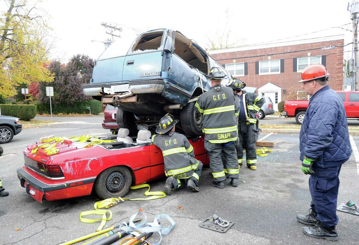 Rescue training for Greenwich firefighters