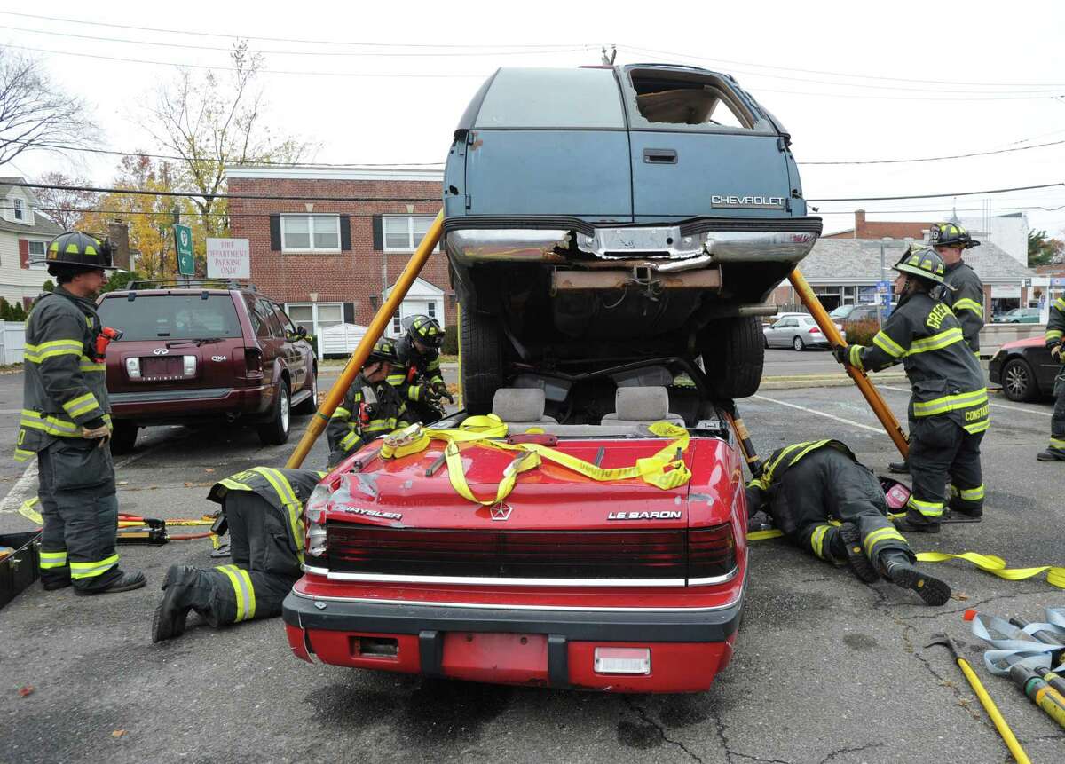 Rescue training for Greenwich firefighters
