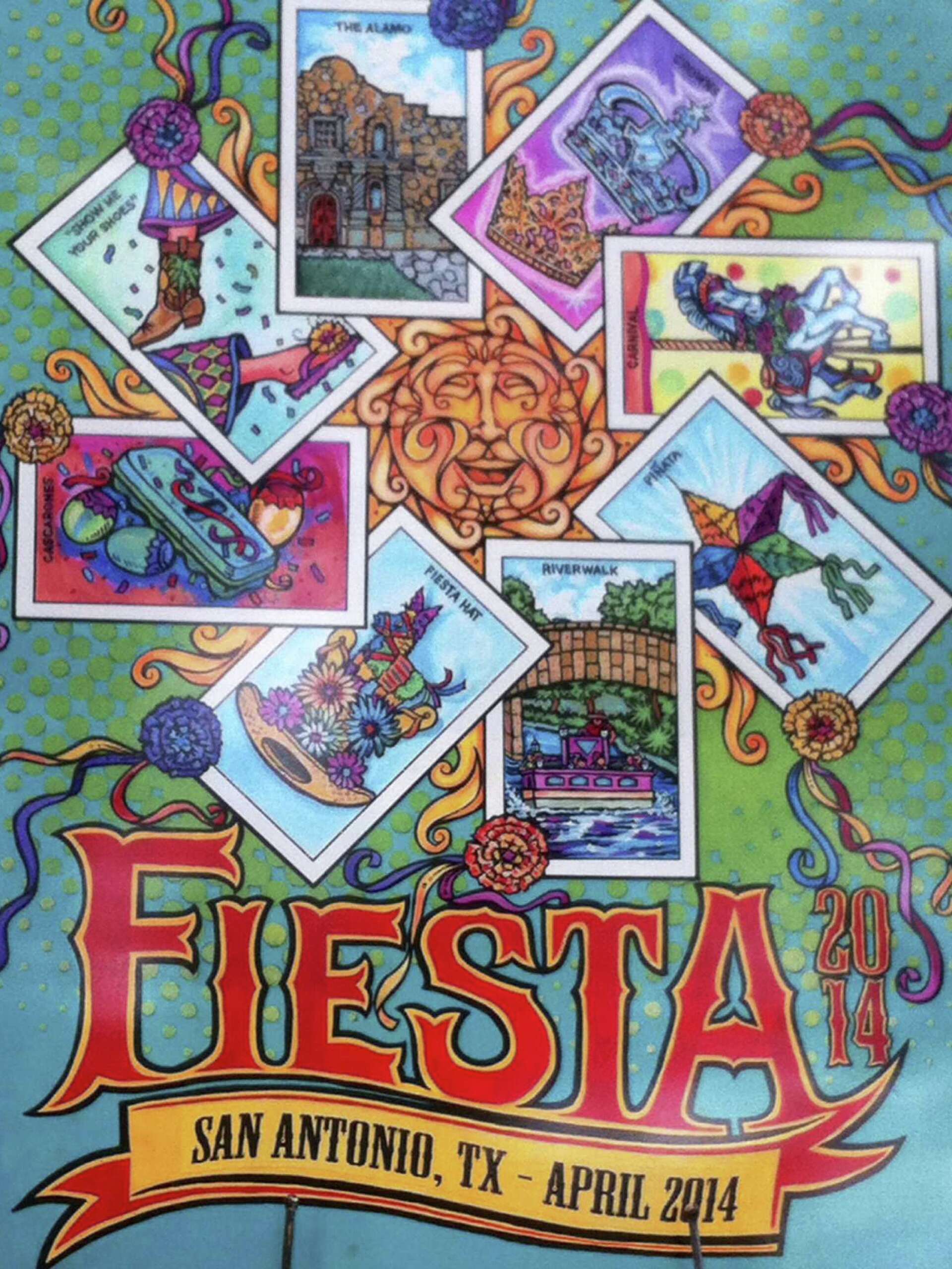 2014 Fiesta poster features lotería