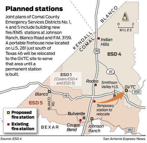 Comal ESDs blurring borders to save money on emergency responses