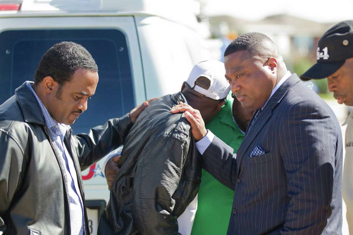 Party shooting victims' fathers want answers