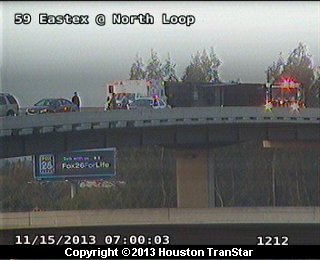 North Loop ramp reopens after tomato truck overturned