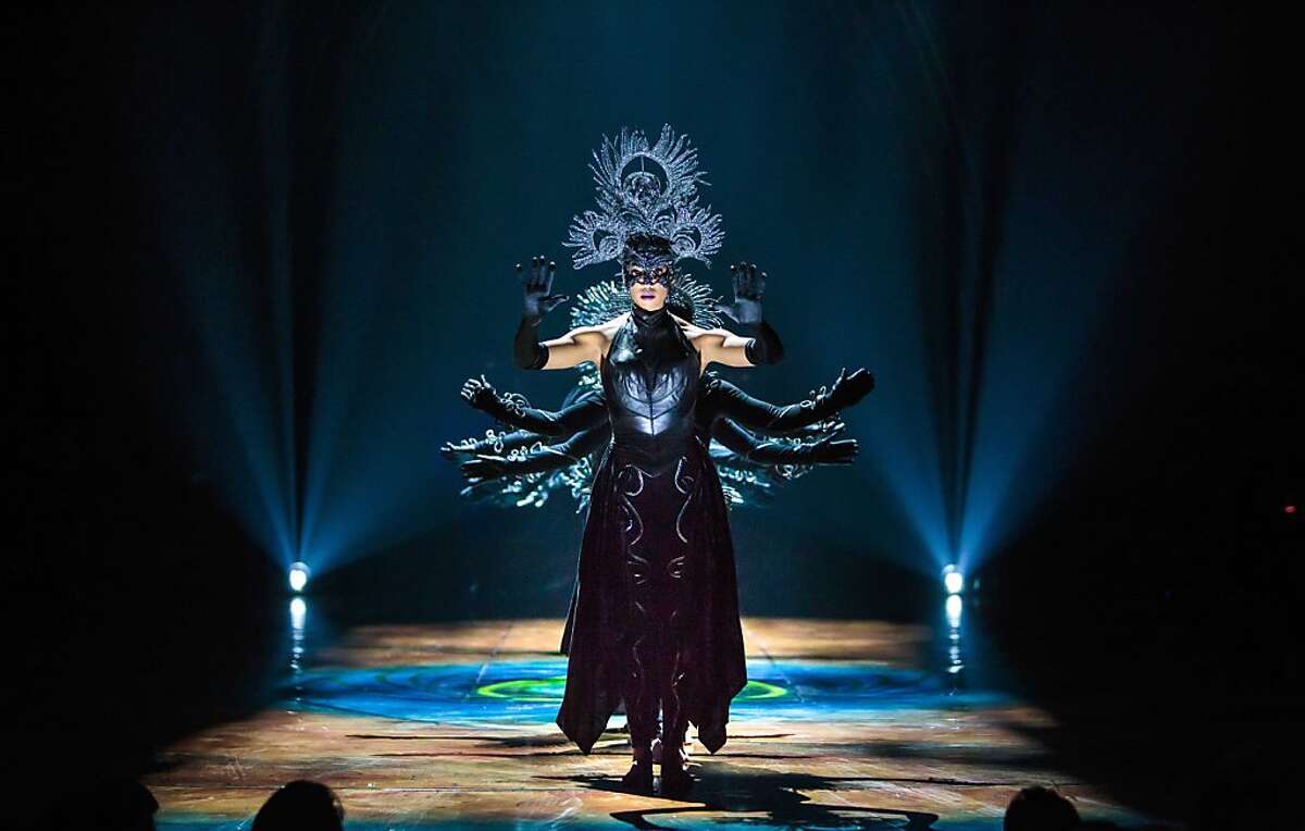 'Amaluna' review: sculptural suspense builds