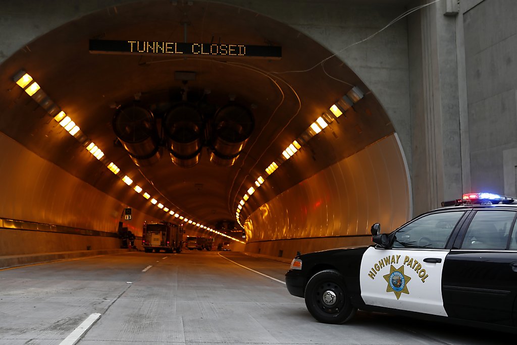 CHP: Big rig fire in Caldecott Tunnel extinguished, both bores reopen