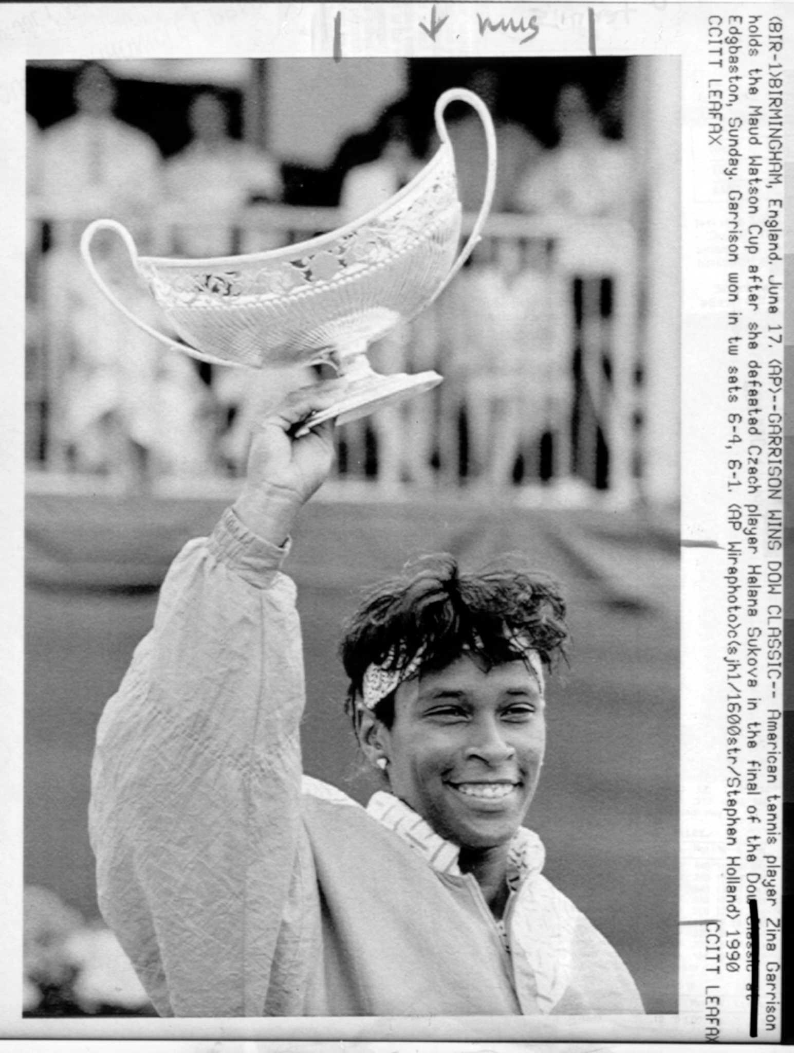 On tennis: Garrison's full circle an exemplary story