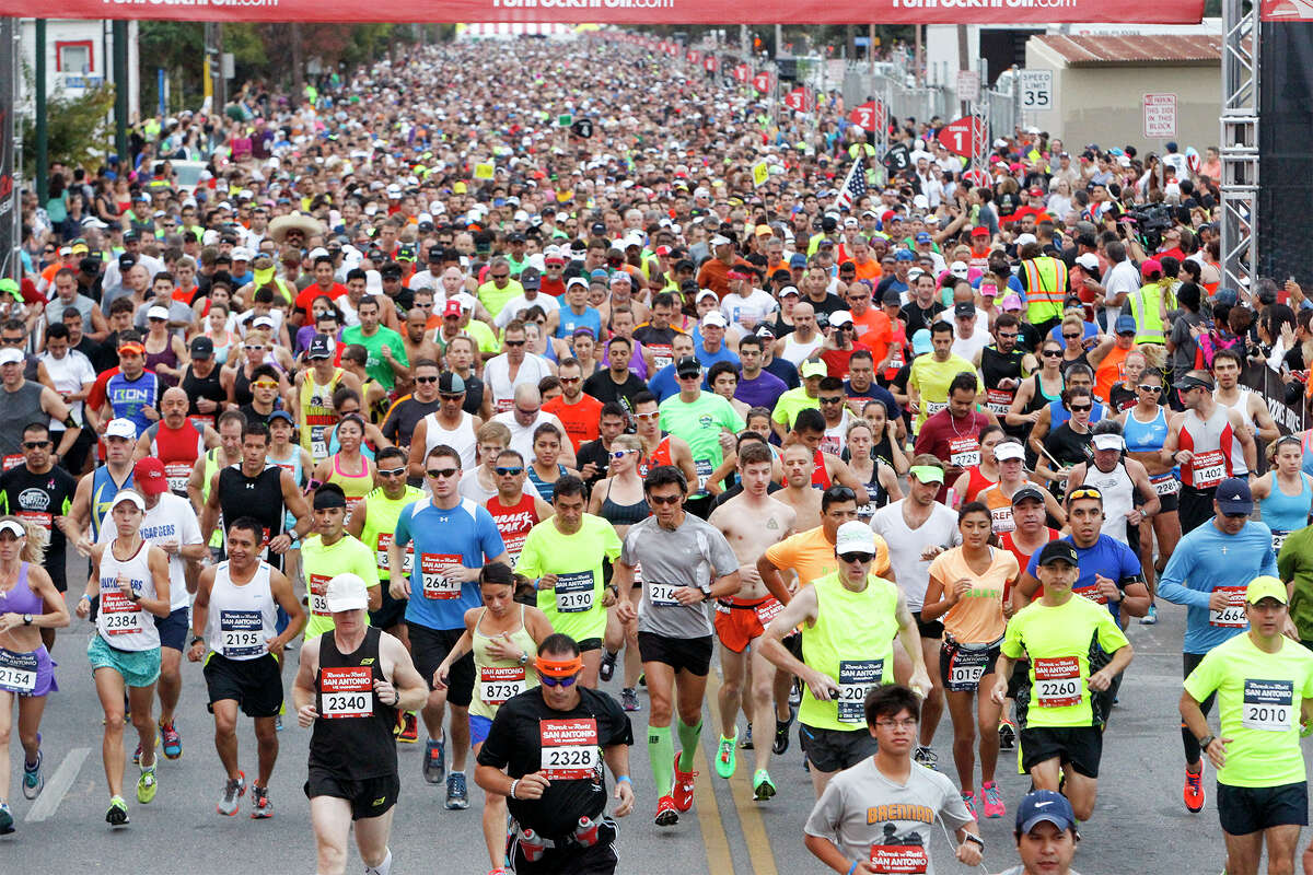 Top finishers in the 2013 Rock 'n' Roll San Antonio Marathon & 1/2