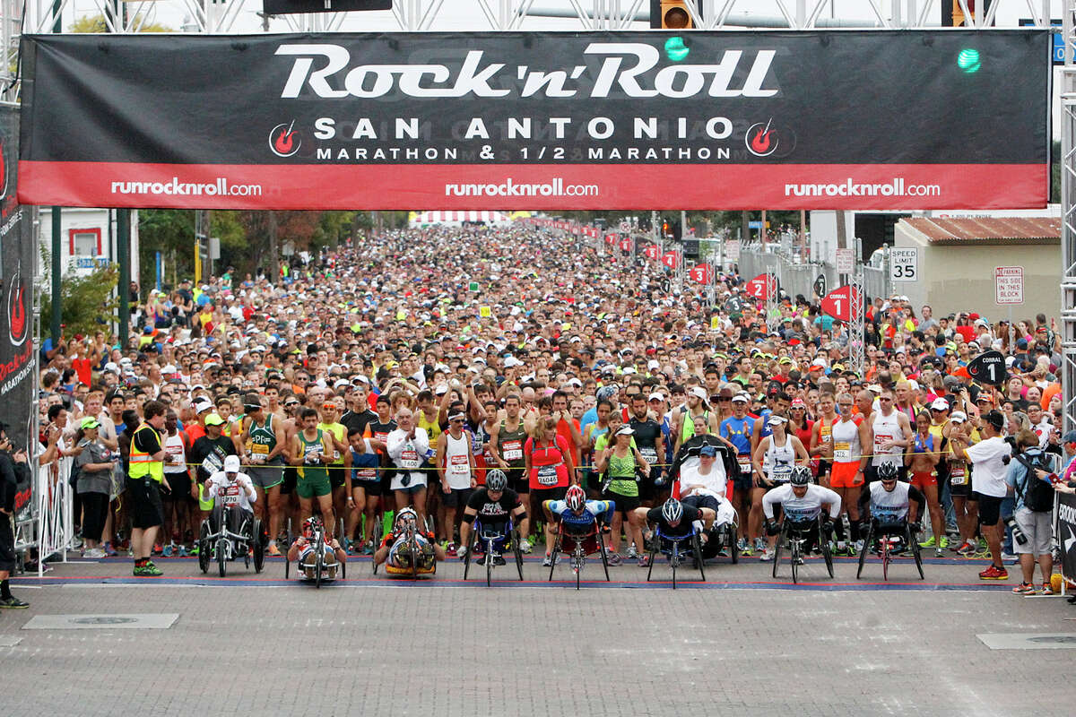 Top finishers in the 2013 Rock 'n' Roll San Antonio Marathon & 1/2