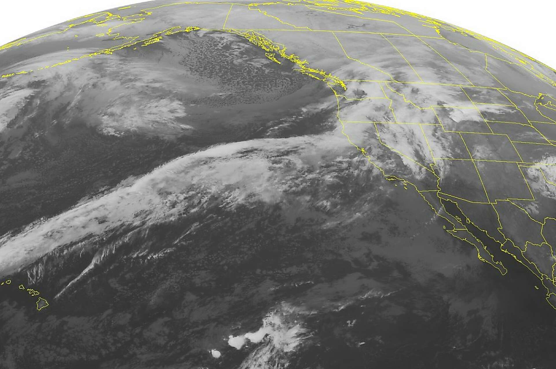 Light rain falling on parched Bay Area