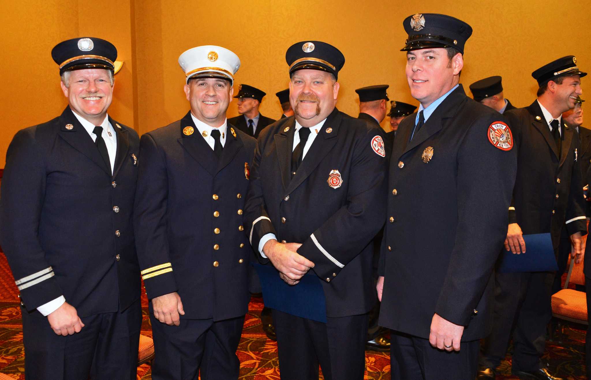 Fire department promotes 13