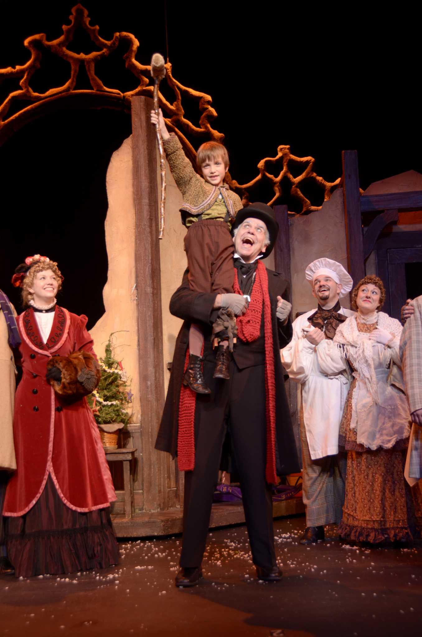 Scrooge lives again in two lavish stage productions