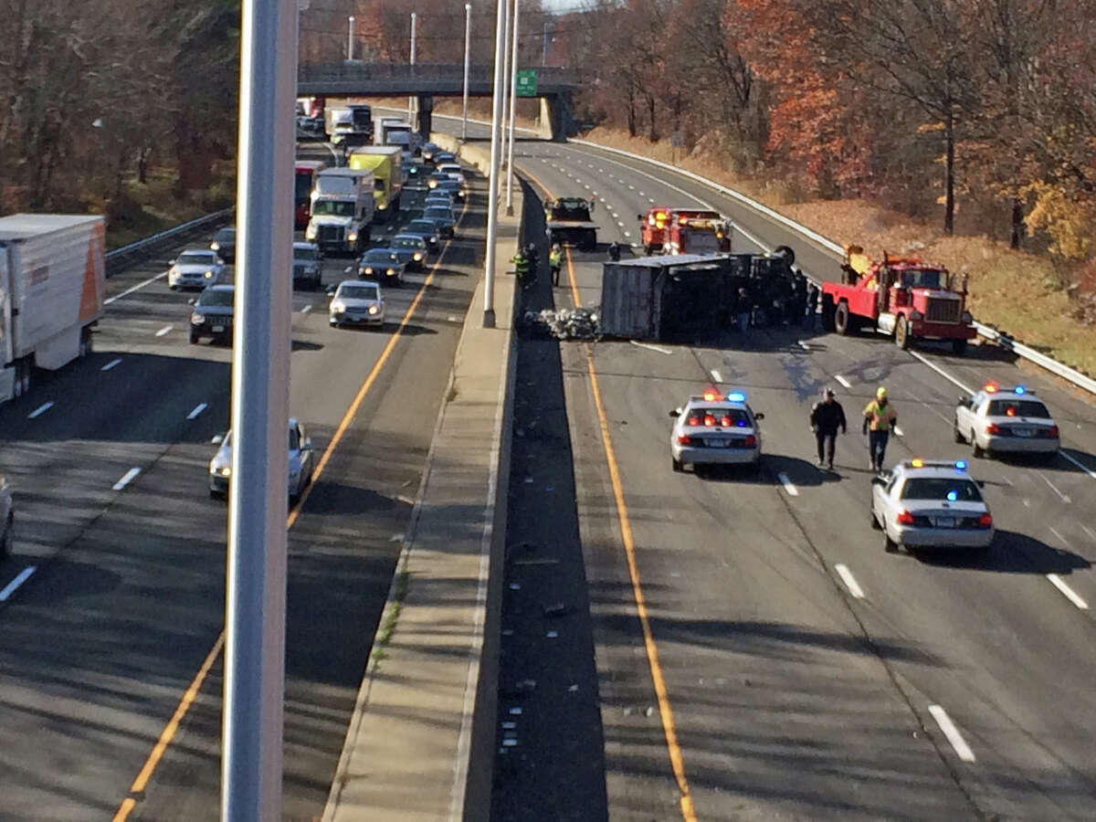 Truck crash closes I-95 south for four hours