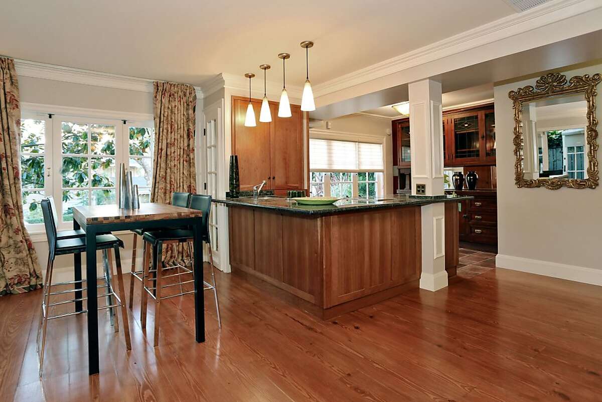 Maybeck home offers living spaces on 2 levels