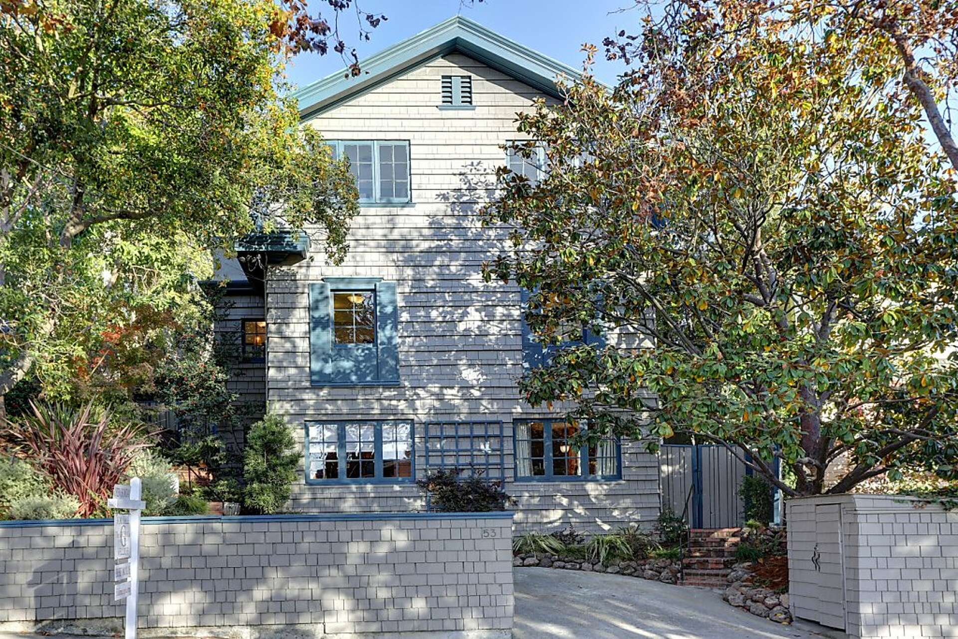 Maybeck home offers living spaces on 2 levels