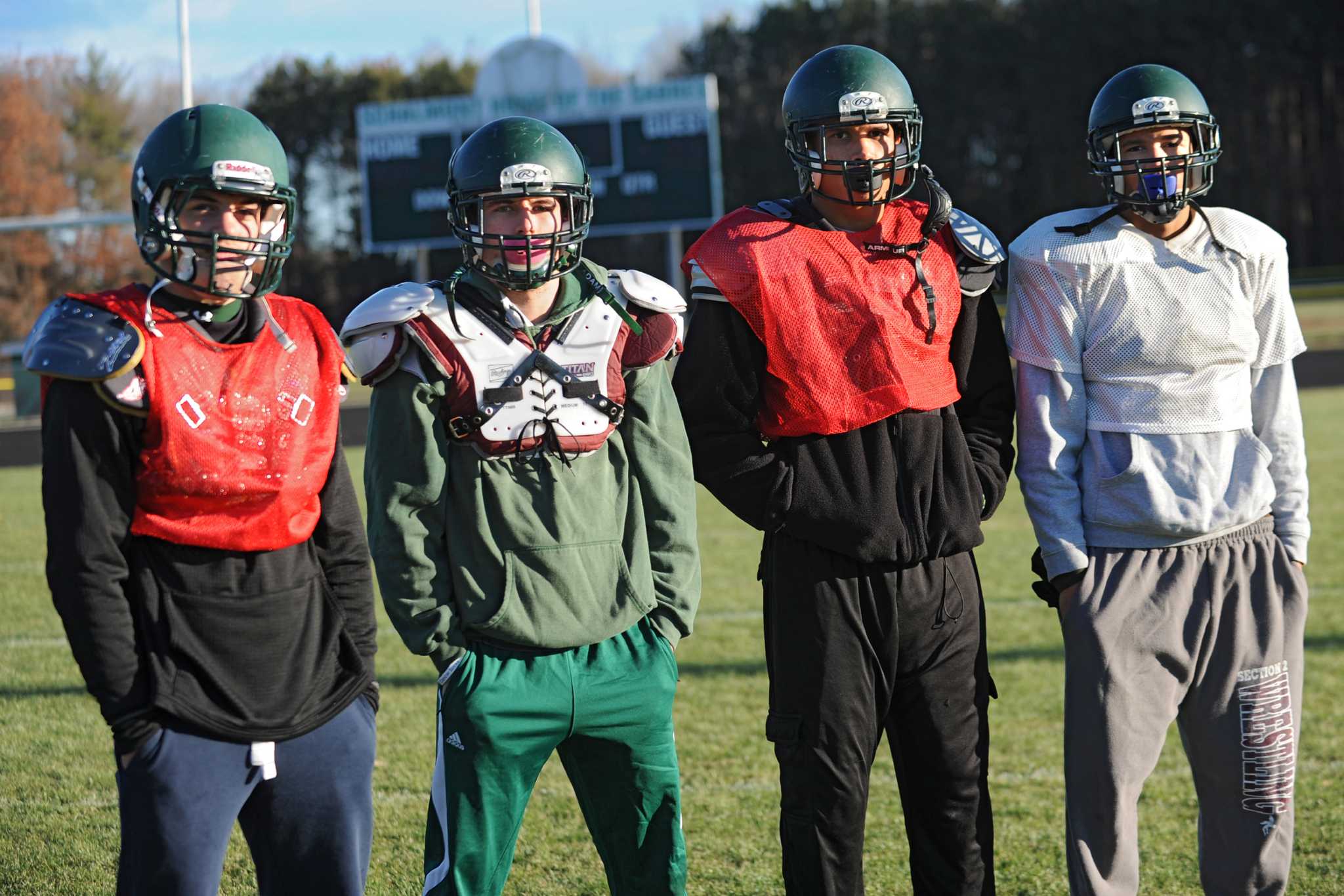 Linebackers built tough