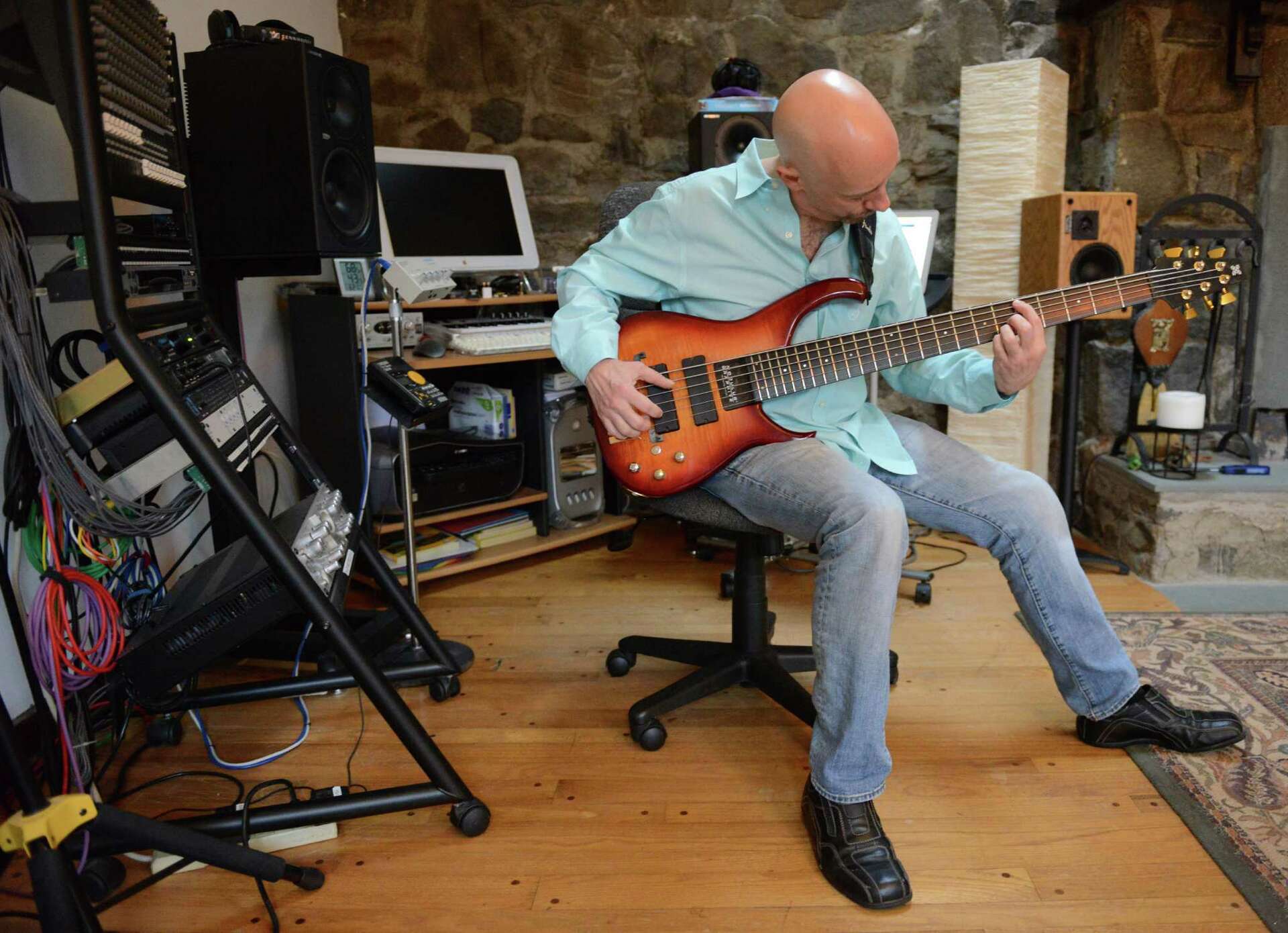 It's all about the music for bass player Dave Anderson