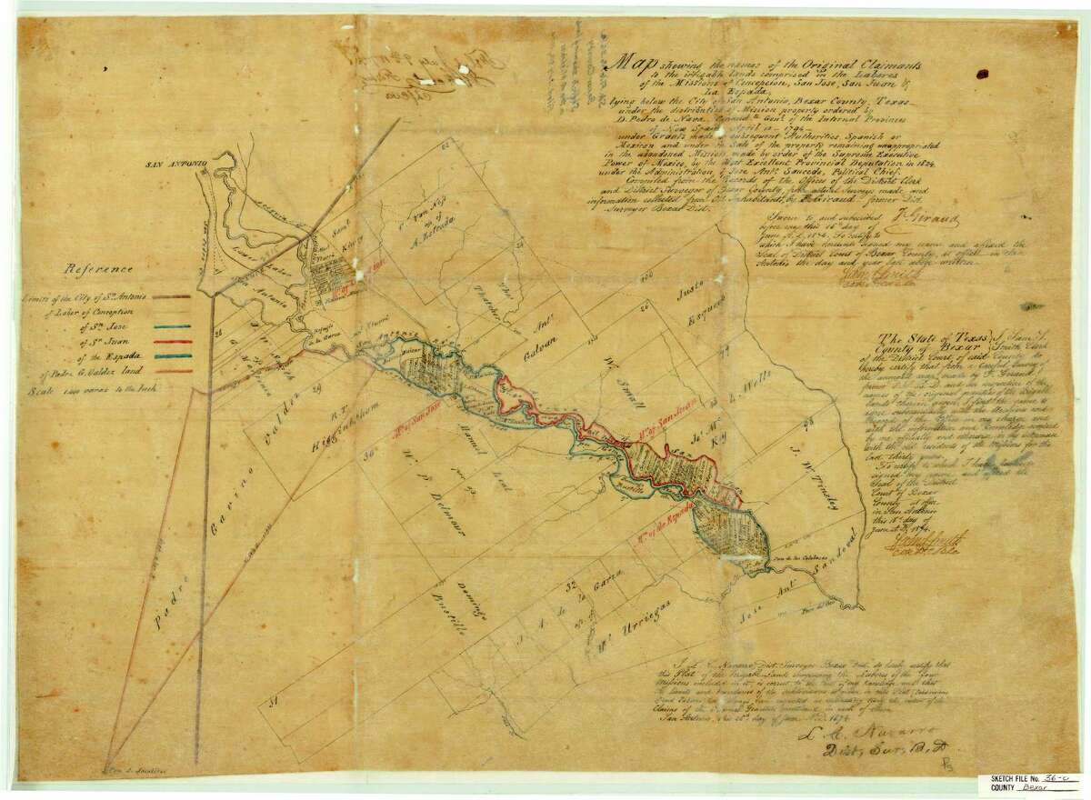Historic San Antonio and Texas Maps