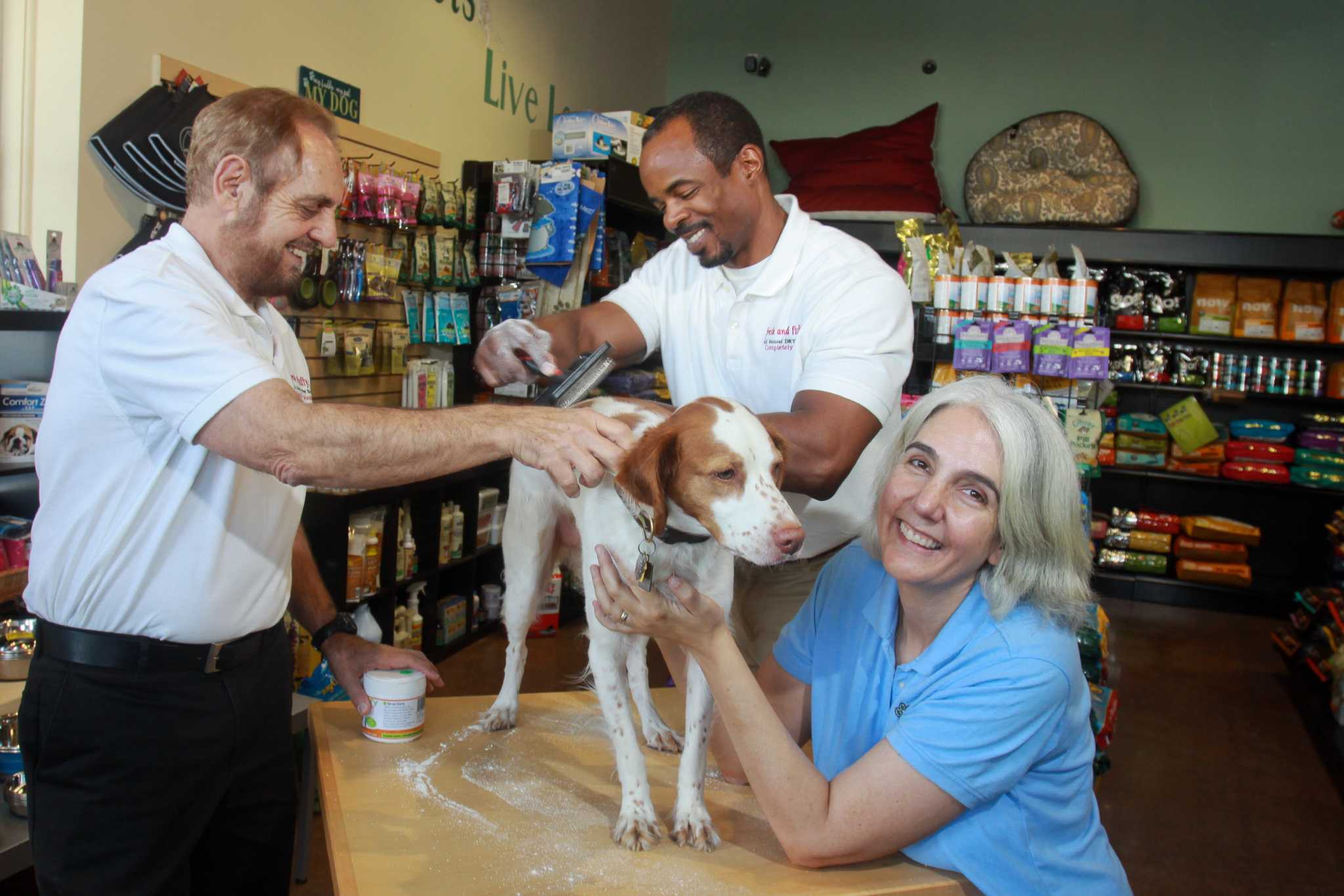 Clean up your dirty dog the dry way