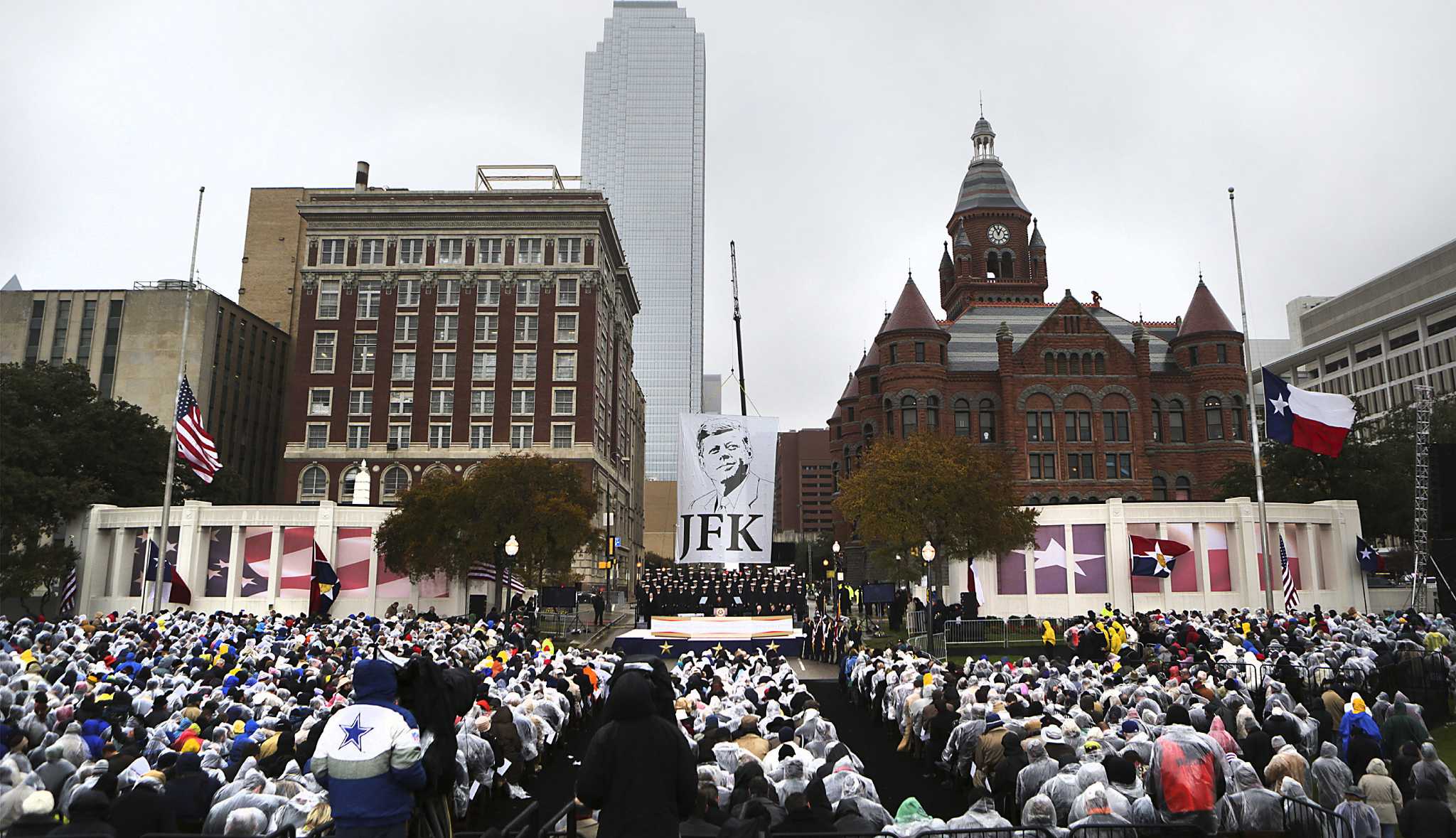 Dallas honors JFK — and itself