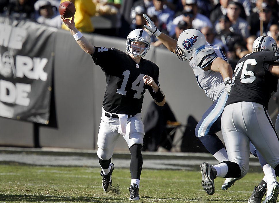 Batted balls slow Raiders' McGloin