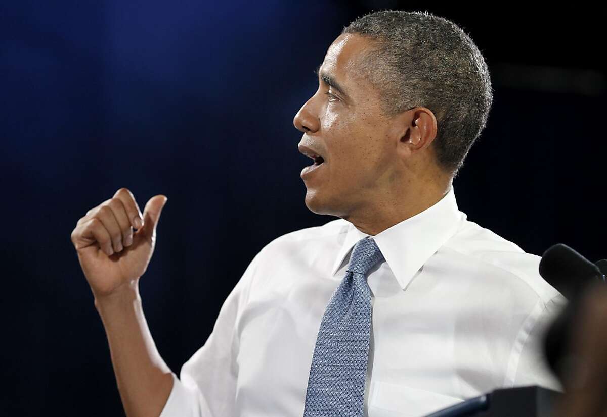 Obama visits S.F. during his toughest times